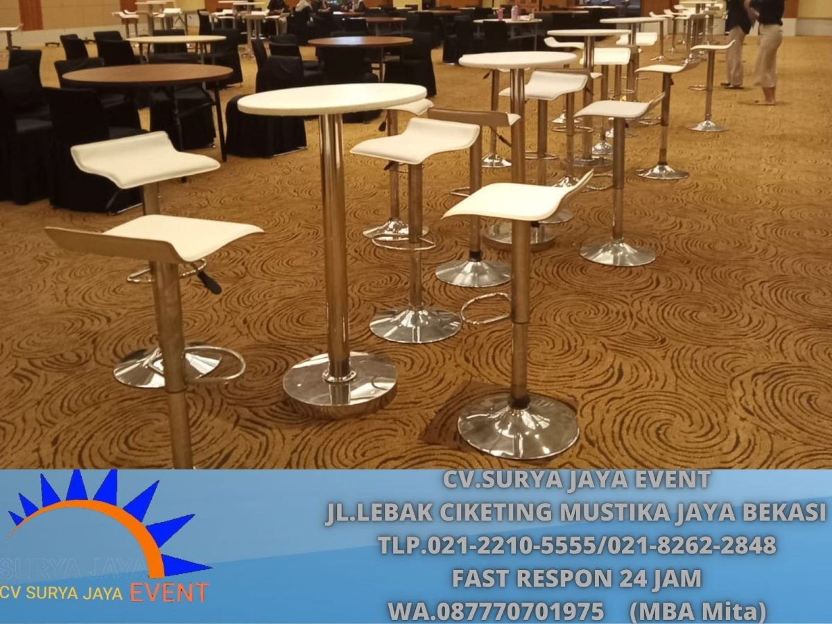 Rental Meja Dan Kursi Barstool Kotak Area Jakarta – Pusat Sewa Alat ...
