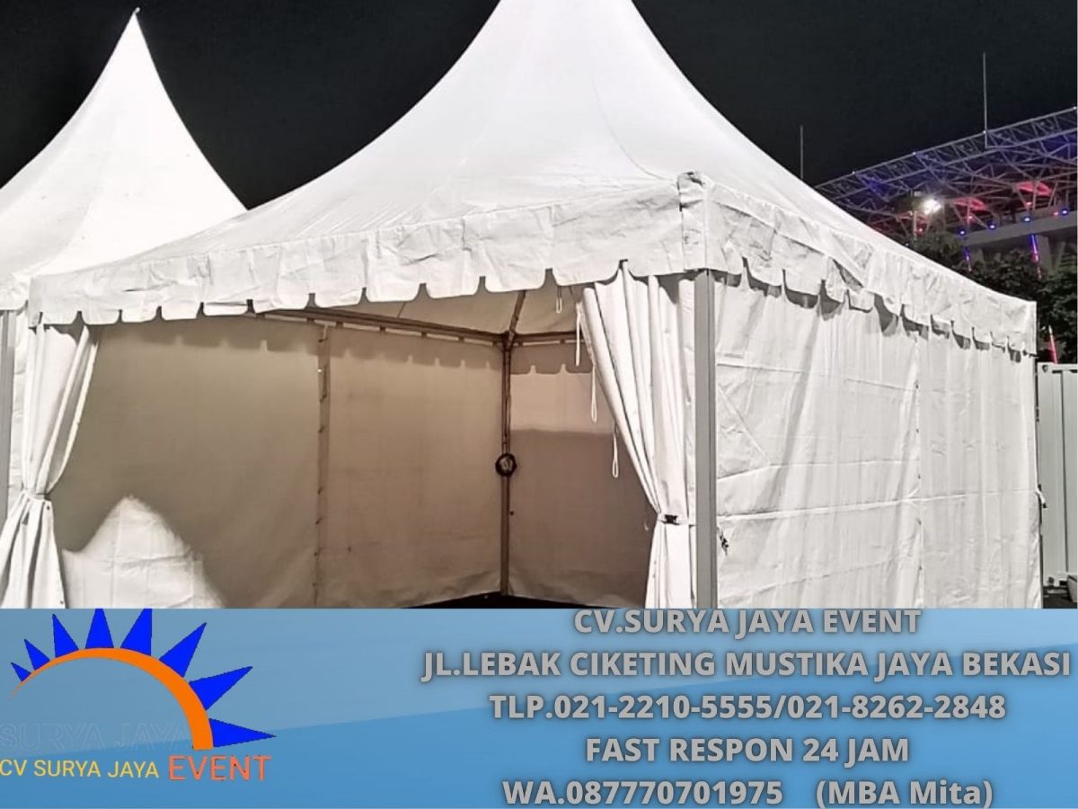 Sewa Sarnafil Type Tenda Atap Kerucut Ukuran 5x5meter Jakarta – Pusat ...