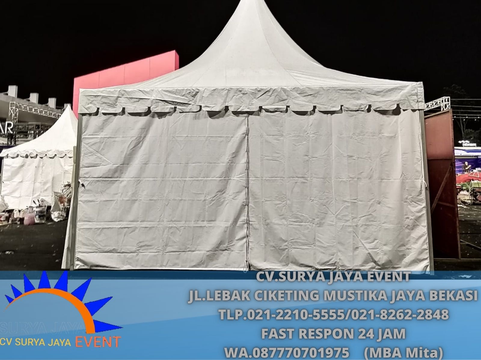Sewa Sarnafil Type Tenda Atap Kerucut Ukuran 5x5meter Jakarta – Pusat ...