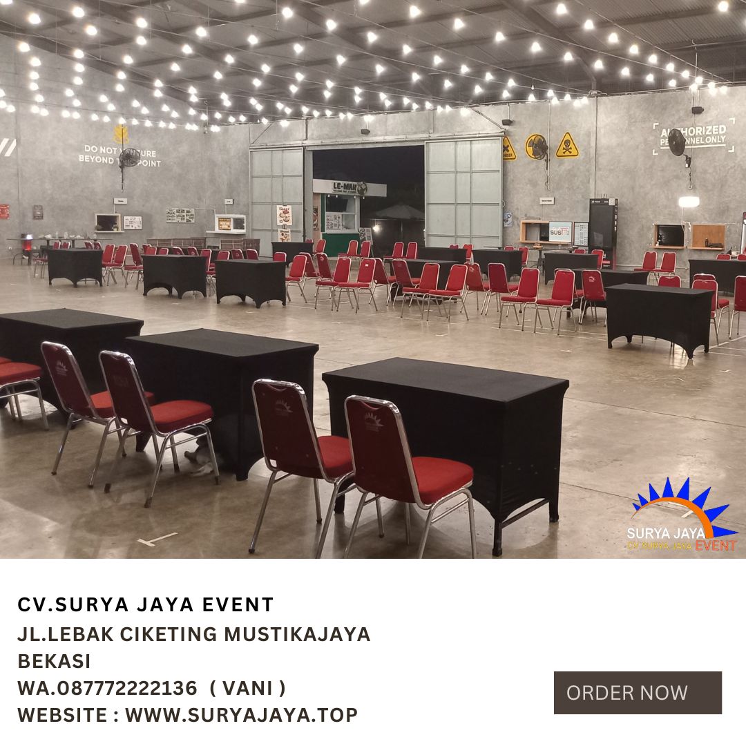 Sewa Meja Kotak HPL Cover Hitam Promo Akhir Tahun Area Jakarta – Pusat ...