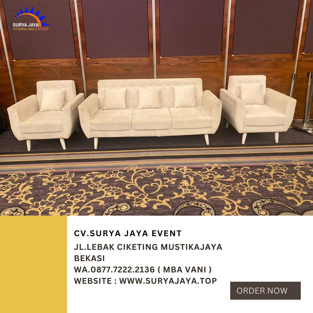 Vendor Sewa Sofa Putih Oval,Scandinavian,Minimalis Kotak Jakarta ...
